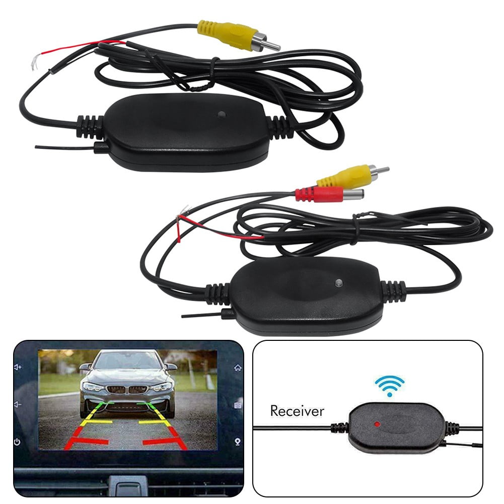 24G Wireless Video Transmitter And Receiver Kit For 12V Car Rearview ...