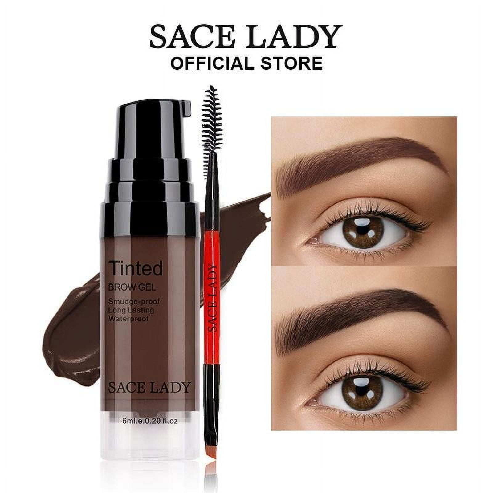 24HR Waterproof Brow Cream (6ml, Smudge-Proof Fiber Formula – Creates ...