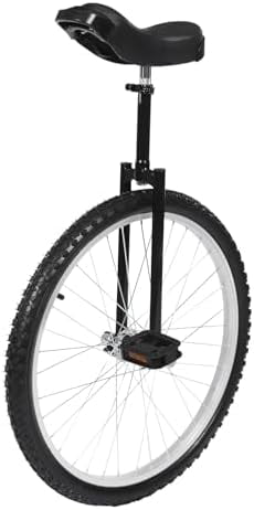 24In Unicycle Fitness Bicycle Training Balance Bike Adjustable Height ...