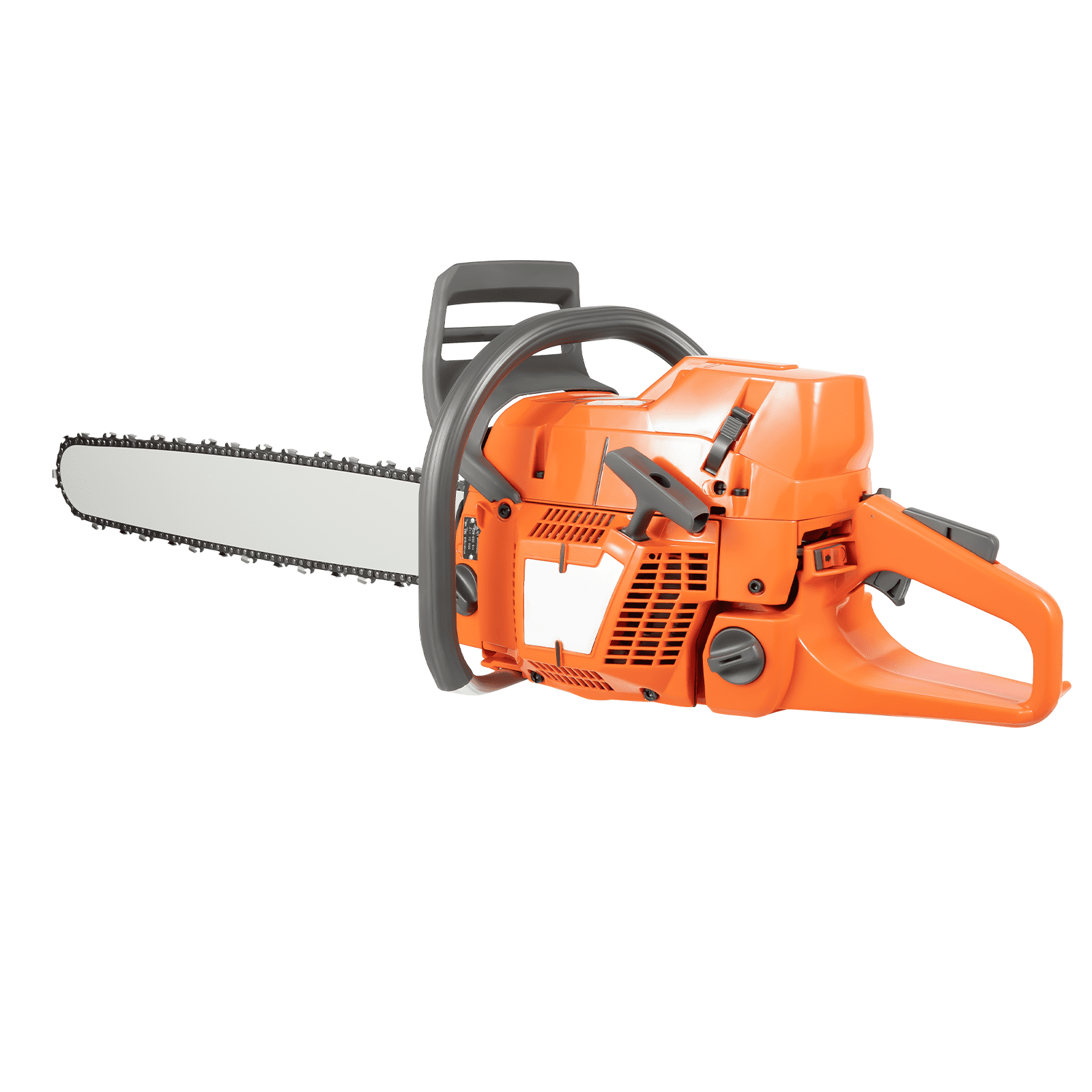 24 Inch Petrol Chainsaw, 72cc Gas Chainsaw with Alloy Guide Bar ...