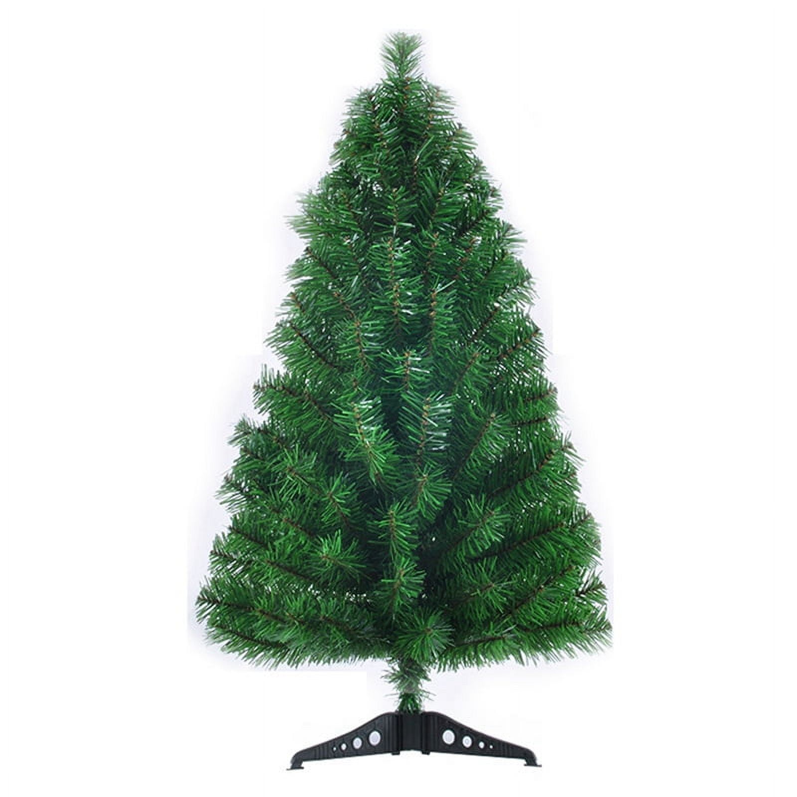24Inch Tabletop Christmas Tree Mini Artificial Encryption Christmas ...