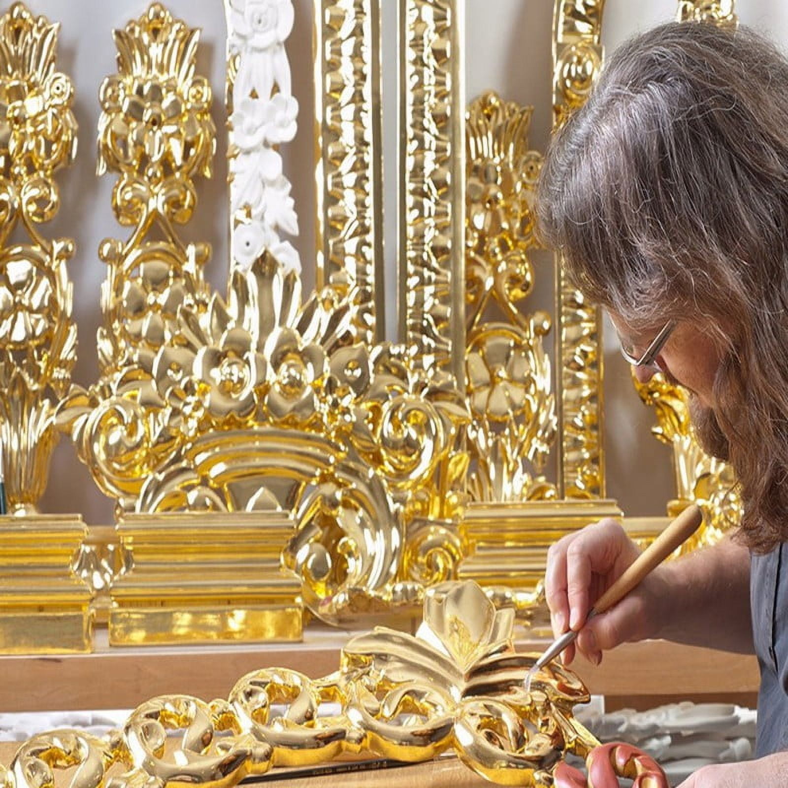 24K Edible Gold Leaf Sheets 10 Pcs 8 X 8 Cm Pure Genuine Facial Edible ...