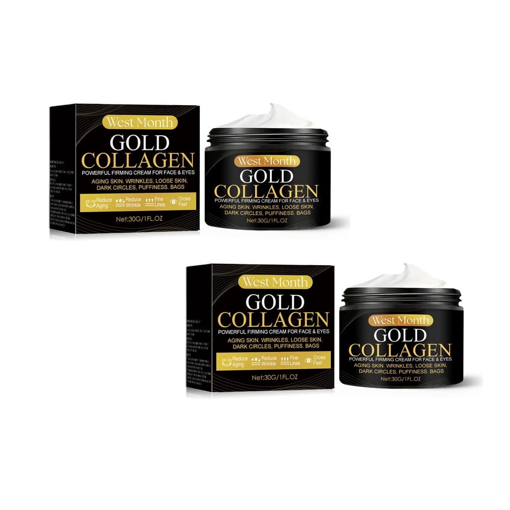 24K Gold & Collagen Day/Night Moisturizer Anti-Aging Cream - Skin Care ...
