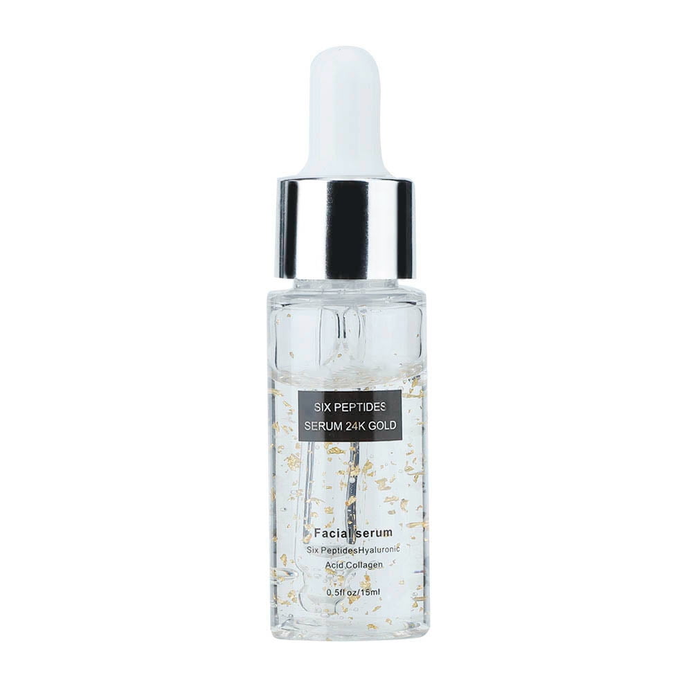 24K Gold Foil Hexapeptide Serum - 15ml Stock Solution for Facial ...