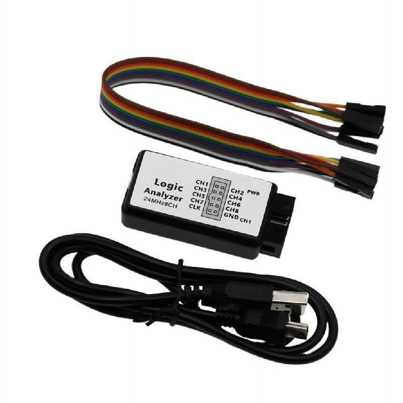 24MHz USB Logics Analyzers For Embedded Developers Educators Circuit Debugging - Walmart.com