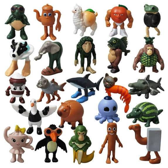 24PC Italian Brainrot Toy Collection Figure Toys Set, Tralalelo Tralala ...