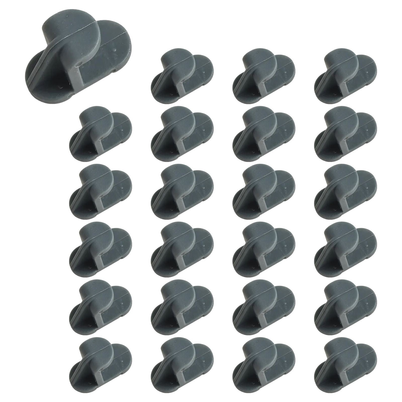 24Pc Plastic Shelf Clips For Kitchen Freezers And Refrigerators Hook ...