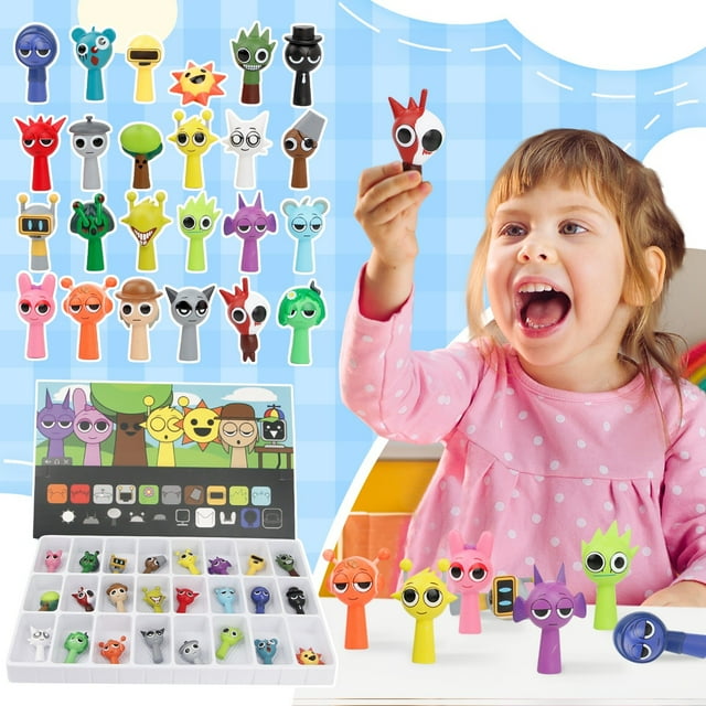 24PC Sprunki Incredibox Incredibox Sprunki Blind Box Figures - Walmart.com