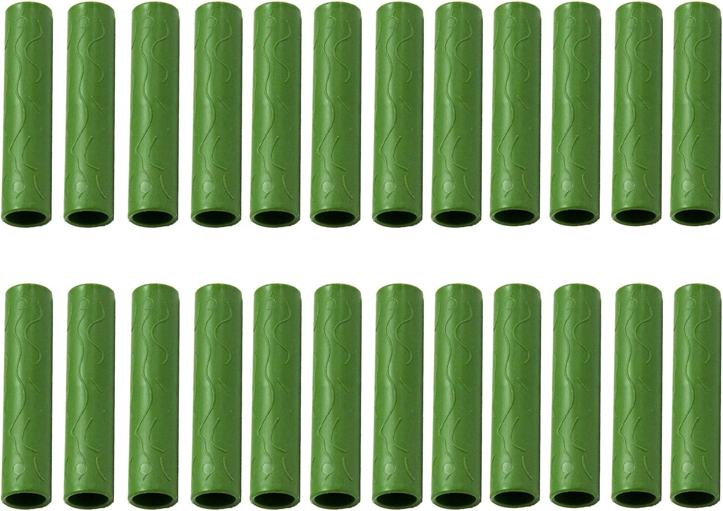 24PCS 16mm Garden Stake Straight Connectors, Plastic Garden Stake ...