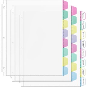 Sheet Protector Dividers