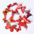 24PCS 3D Butterfly Wall Decor, Colorful Magnets Stickers for Party ...