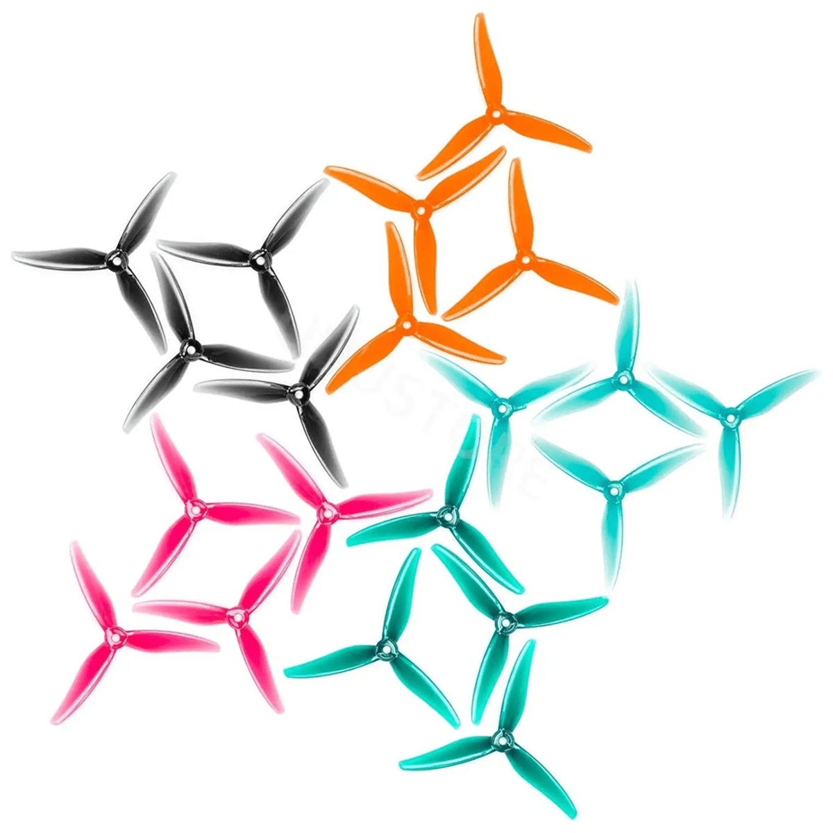 24PCS 51466 V2 FPV Propeller 5inch 3 Blade Propeller Drones Propeller ...