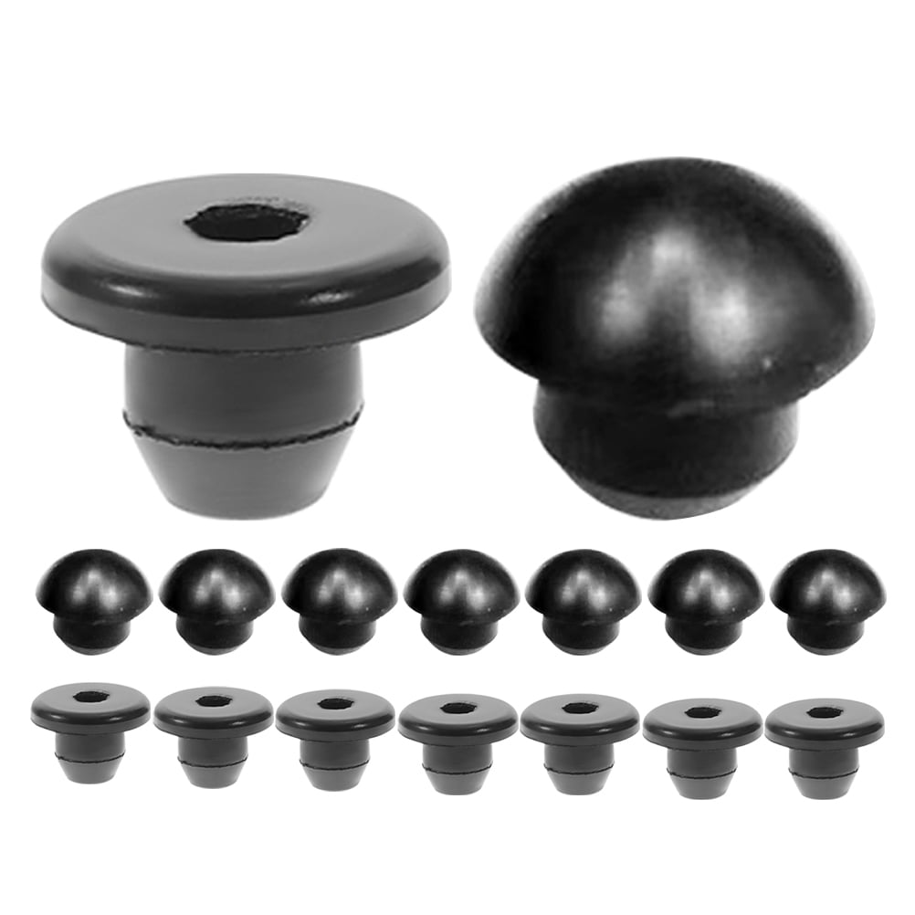 24PCS Black Rubber Jack Plugs for Hydraulic Floor Jacks Versatile ...