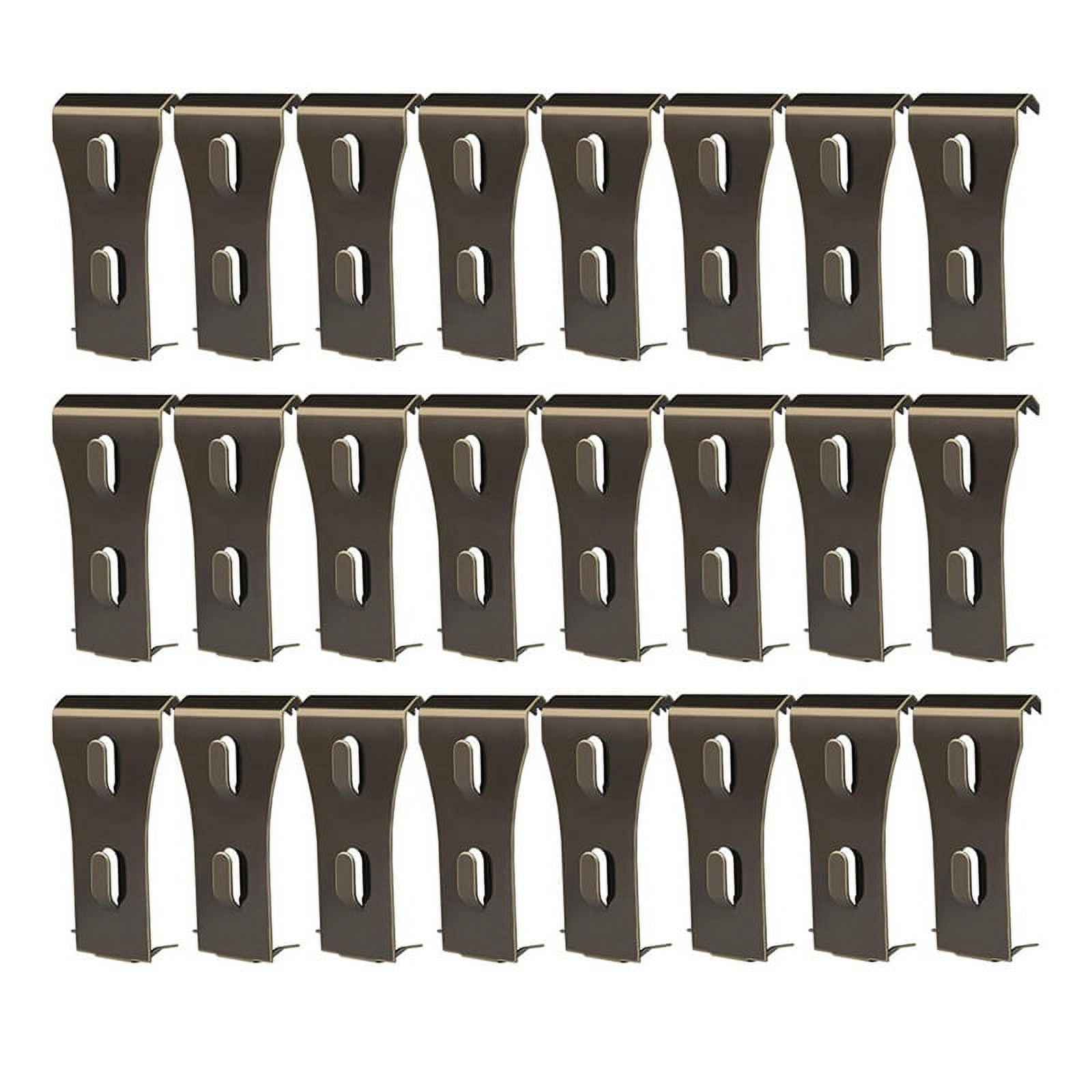 24PCS Brick Wall Clips Brick Hook Clips Steel Brick Hanger Heavy Duty ...