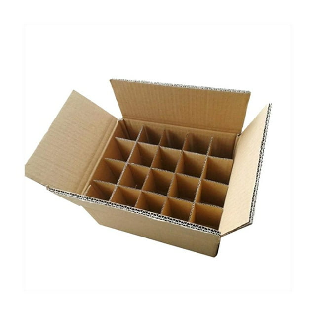 24PCS Cardboard Box Dividers for Moving Partitions Box Shipping Paper ...