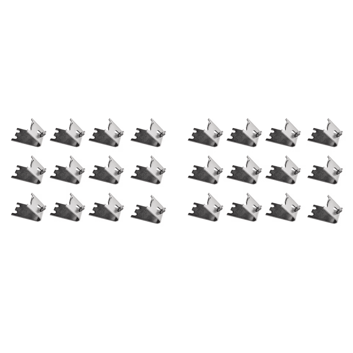 24PCS Commercial Freezer Shelf Clips Stainless Steel Refrigerator Shelf ...