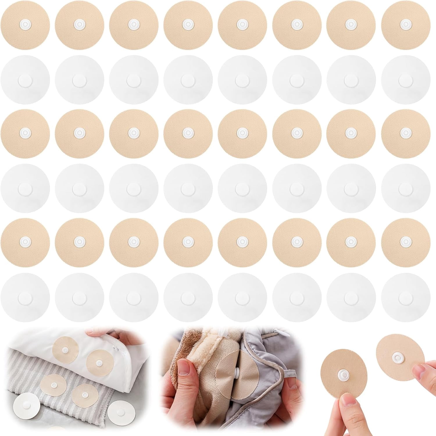 24PCS Duvet Clips to Hold Comforter Inside, Reusable Duvet Snaps to ...