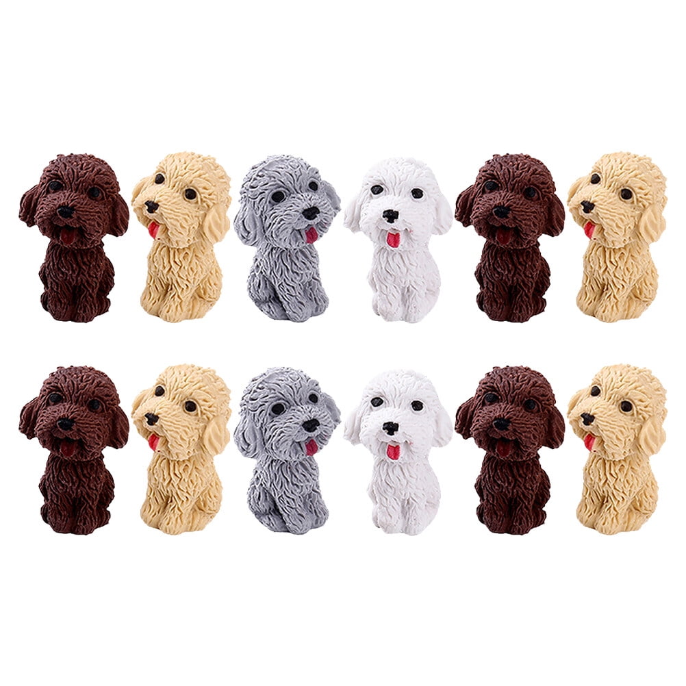 24PCS Funny Lovely Teddy Puppy Eraser Cartoon Painting Eraser Gift (Mixed Style) - Walmart.com