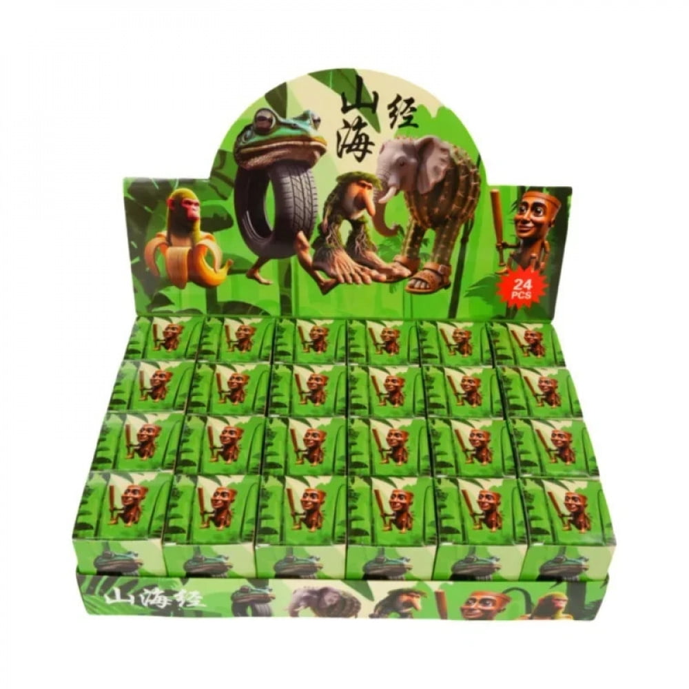 24PCS Italian Brainrot Blind Box Toy Tungtungtung Sahur Tralarero ...