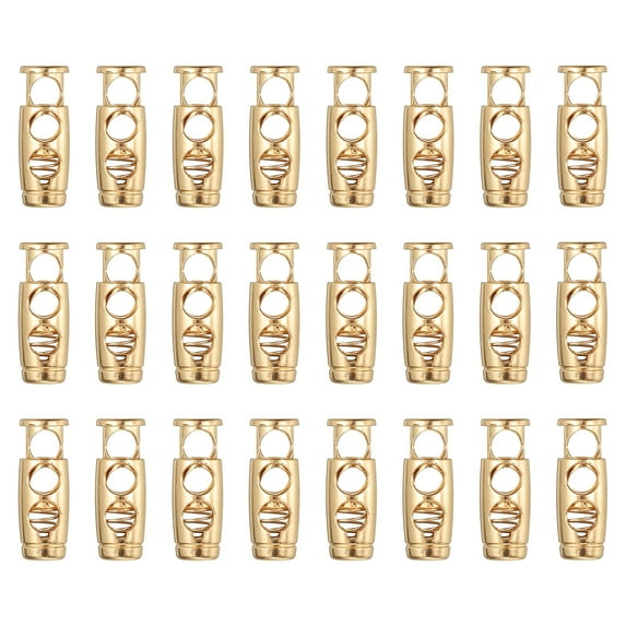 24PCS Metal Cord Locks for Drawstrings, Spring Cord Lock Toggles ...