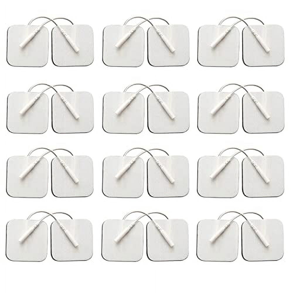 24PCS TENS Unit Replacement .. .. Pads 2X2, Reusable .. Tens .. Pads ...