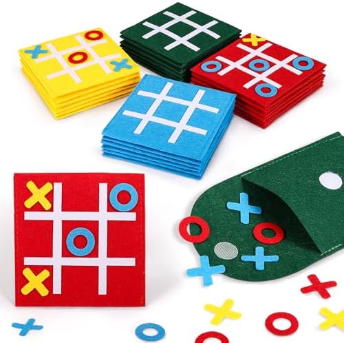 24PCS Tic Tac Toe Board Game Party Favors Bulk for Goodie Bags Stuffers ...