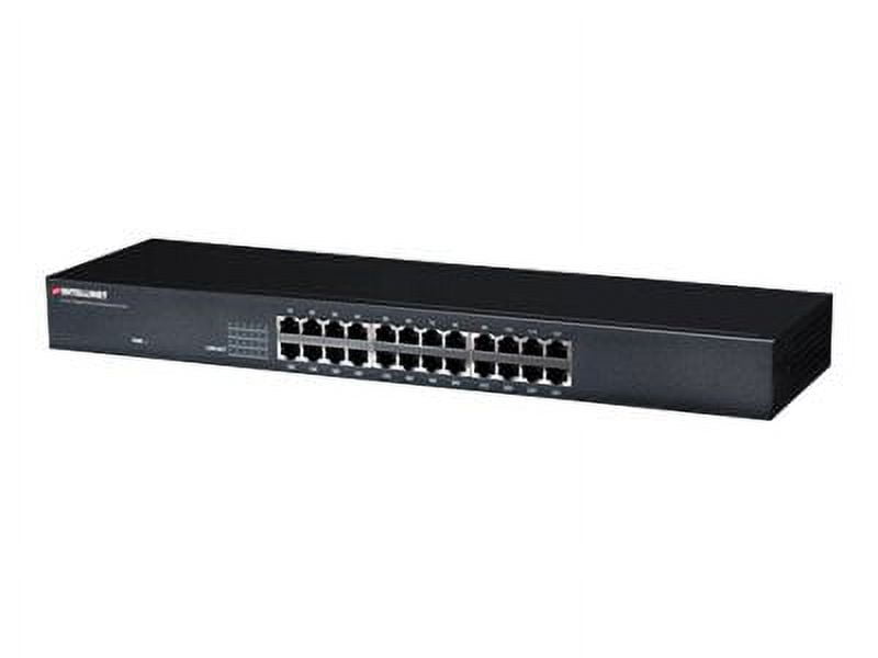 Intellinet 24 Port gigabit Rckmnt Switch - Walmart.com