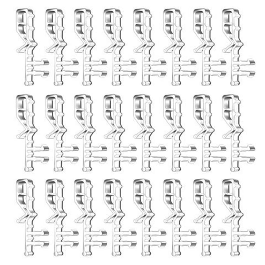 24Pack Blind Clips 2.5inch Window Blinds Parts Replacements Clear for ...