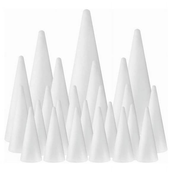 Styrofoam Craft Cones