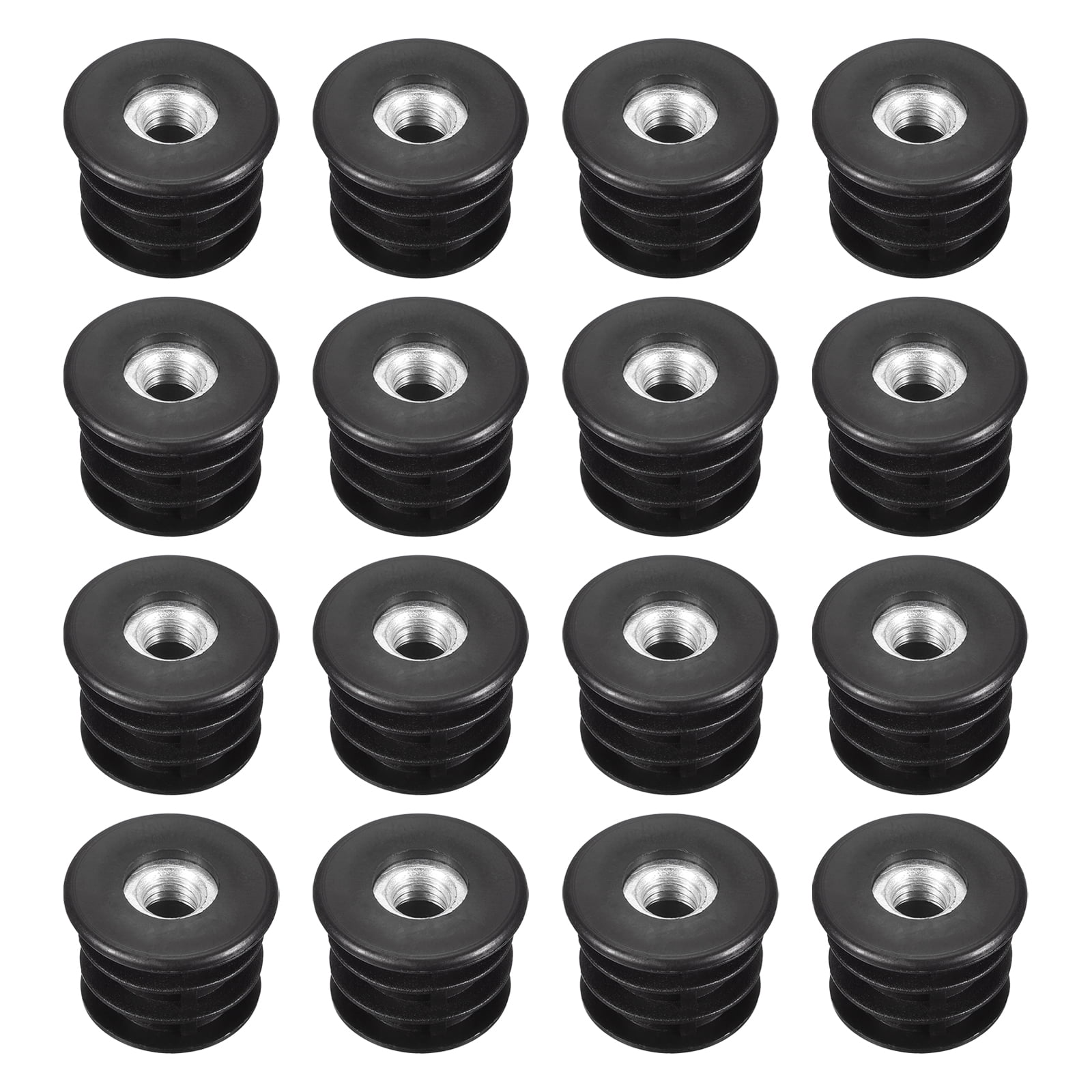 24Pack Inserts for Round Tubes with M8 Thread, for 25mm/0.98" OD Round ...