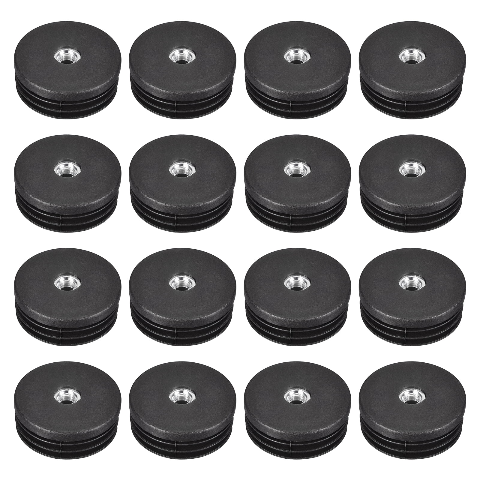 24Pack Inserts for Round Tubes with M8 Thread, for 50mm/1.97" OD Round ...
