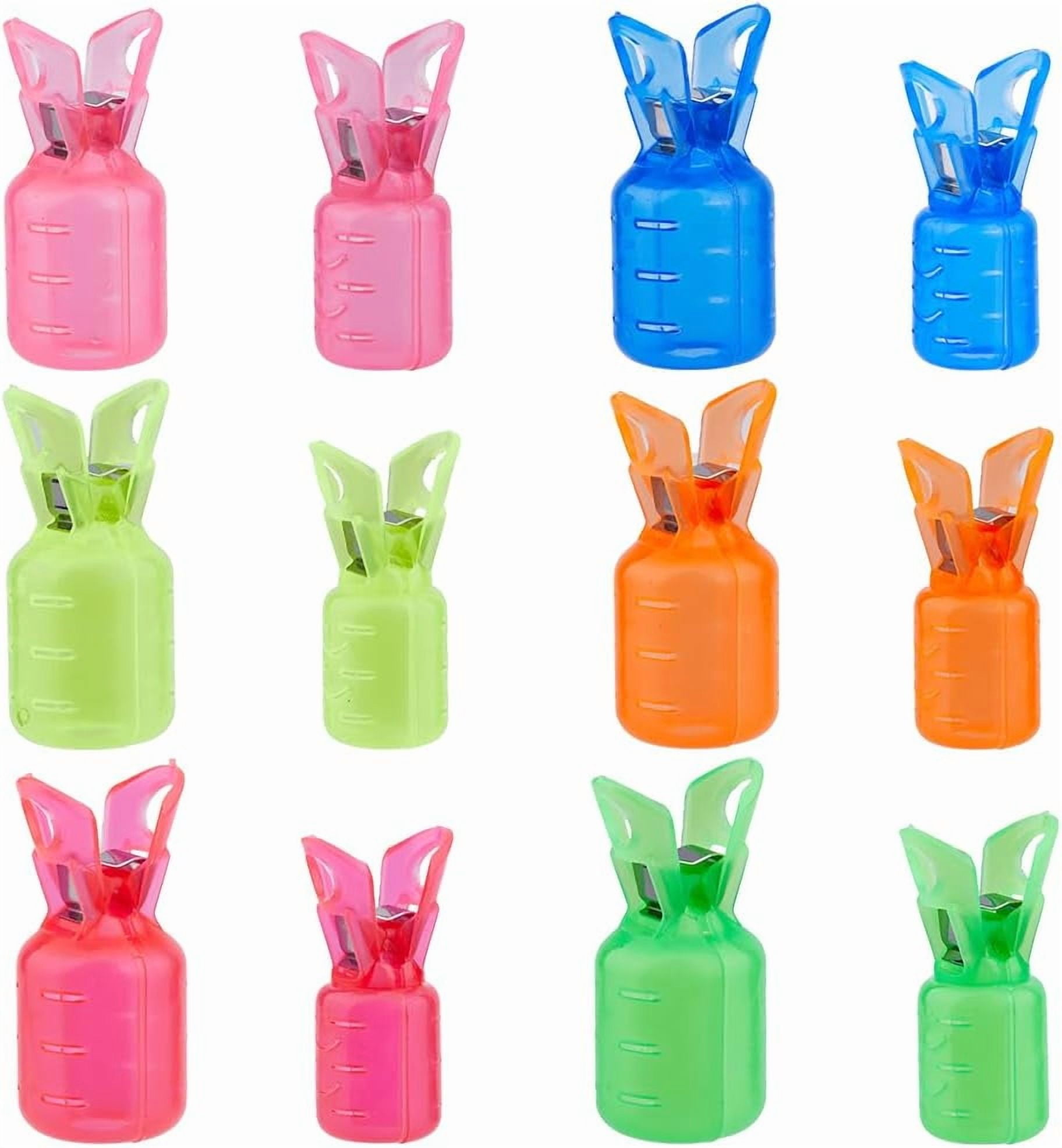 24Pcs 12 Style Plastic Fishing Hook Cover Fishing Hook Bonnets Squid ...