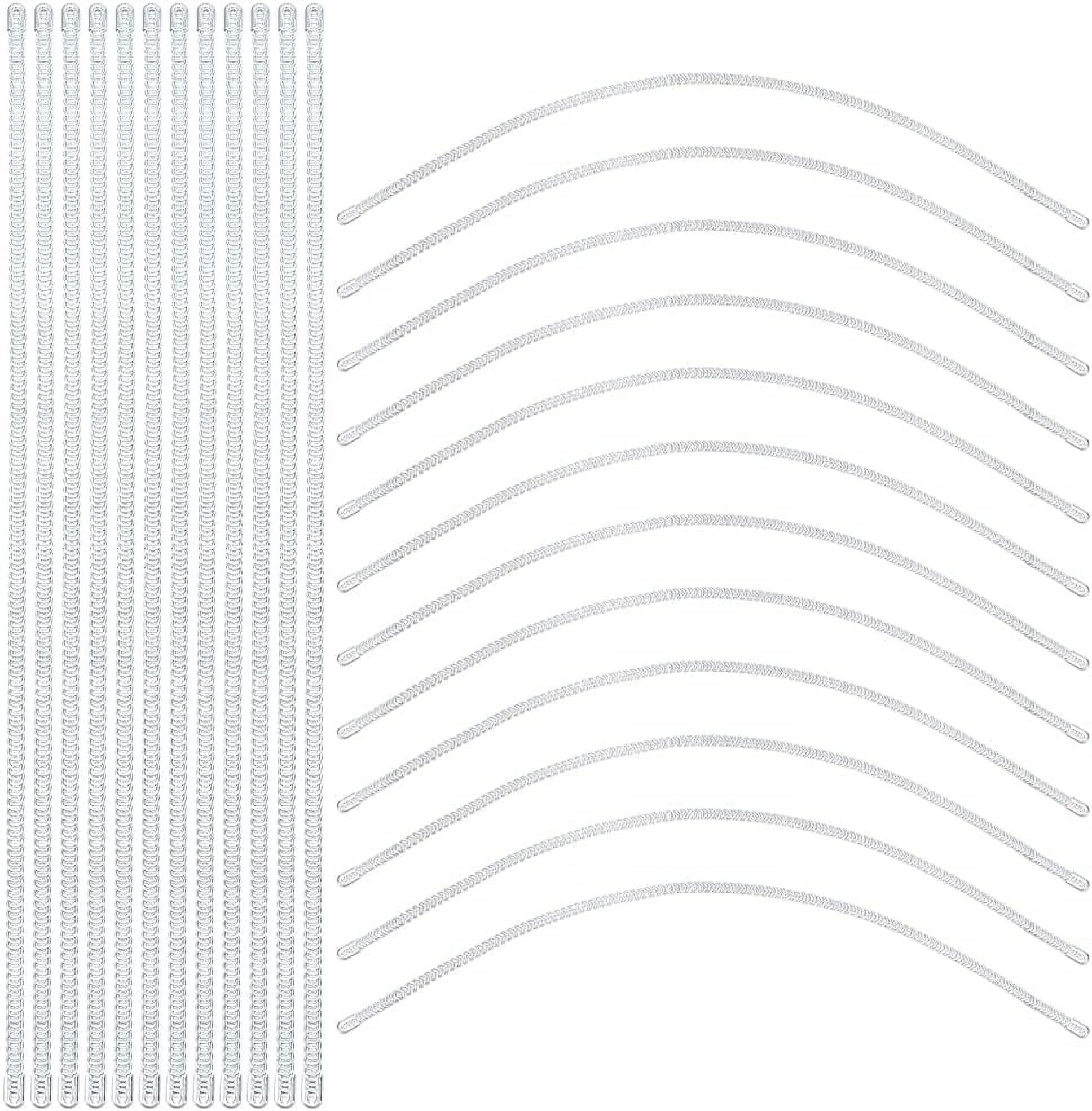 24Pcs 12inch Spiral Metal Corset Boning Steel Spiral Steel Boning ...