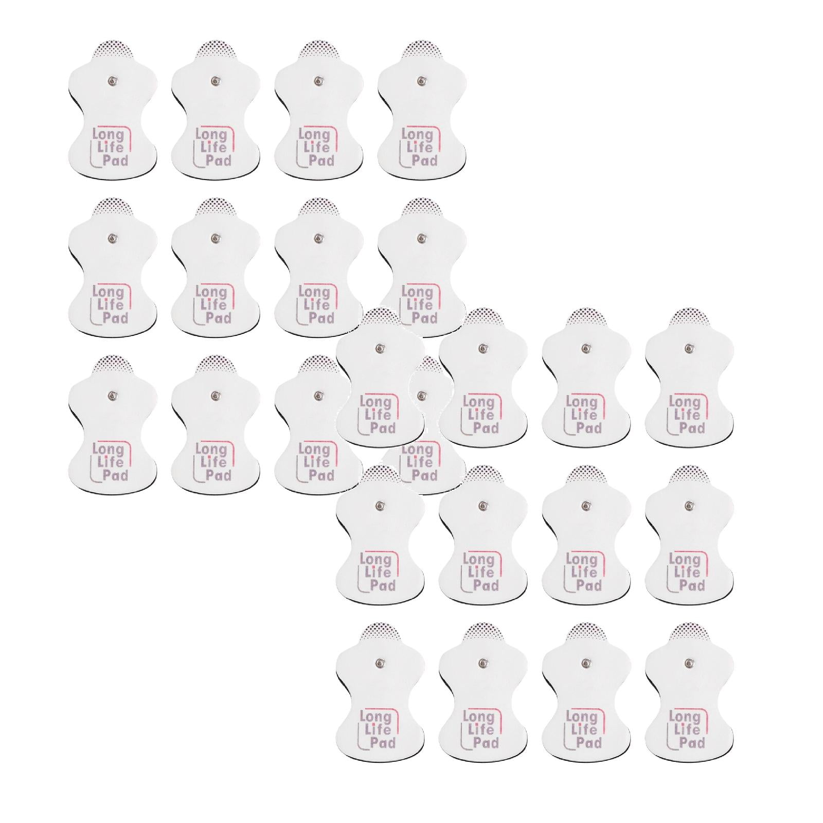 24Pcs 2.2 Mm Button Type Foam Electrode Patch Electrotherapy Long Life ...