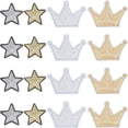 24Pcs 2 Style Computerized Embroidery Cloth Iron on/Sew on Patches ...