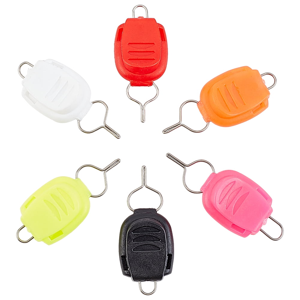 24Pcs 6 Colors Fishing Rod Accessories Card Line Tool Mixed Color 33x14 ...