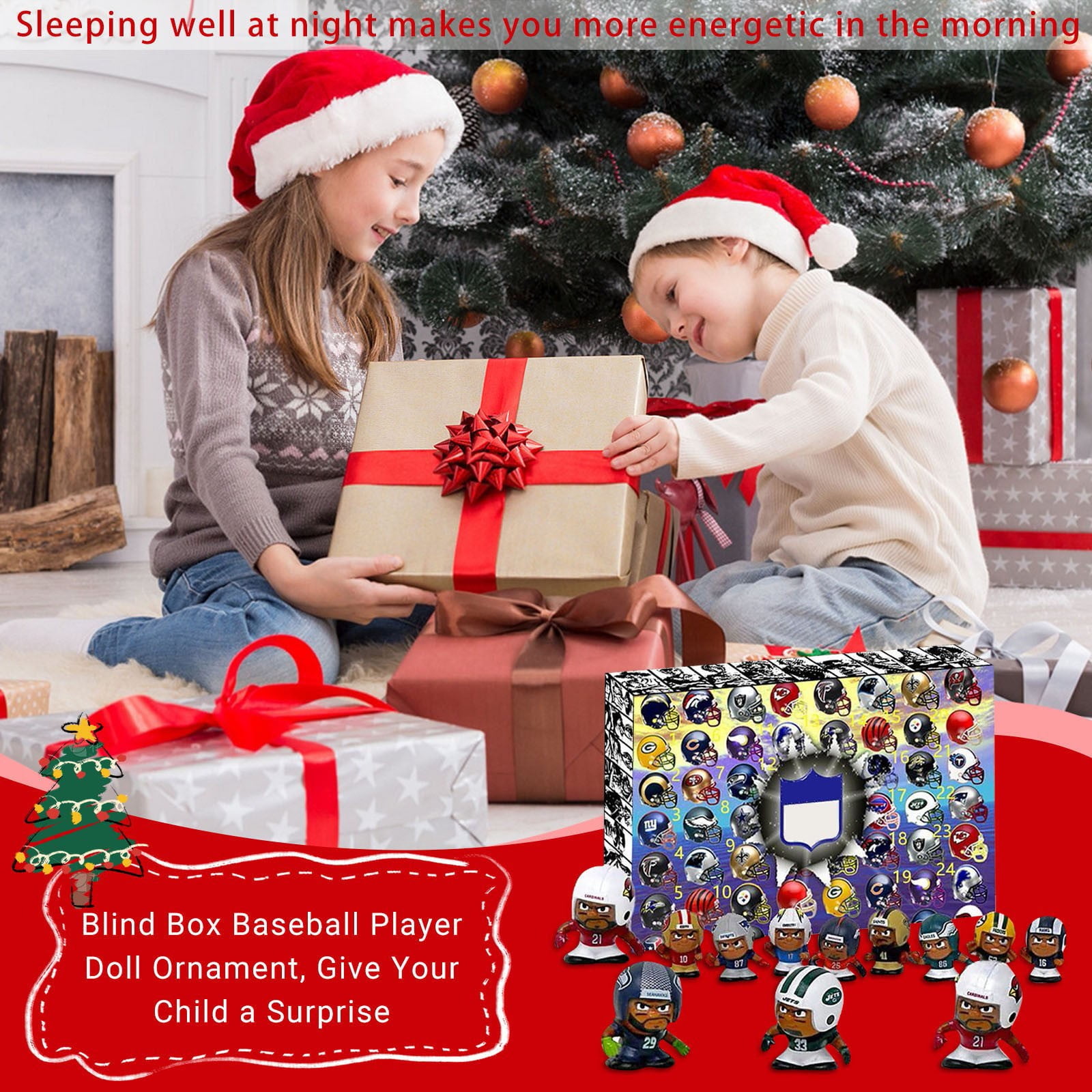 24Pcs American Football Advent Calendar 2024, 2024 advent calendar ...