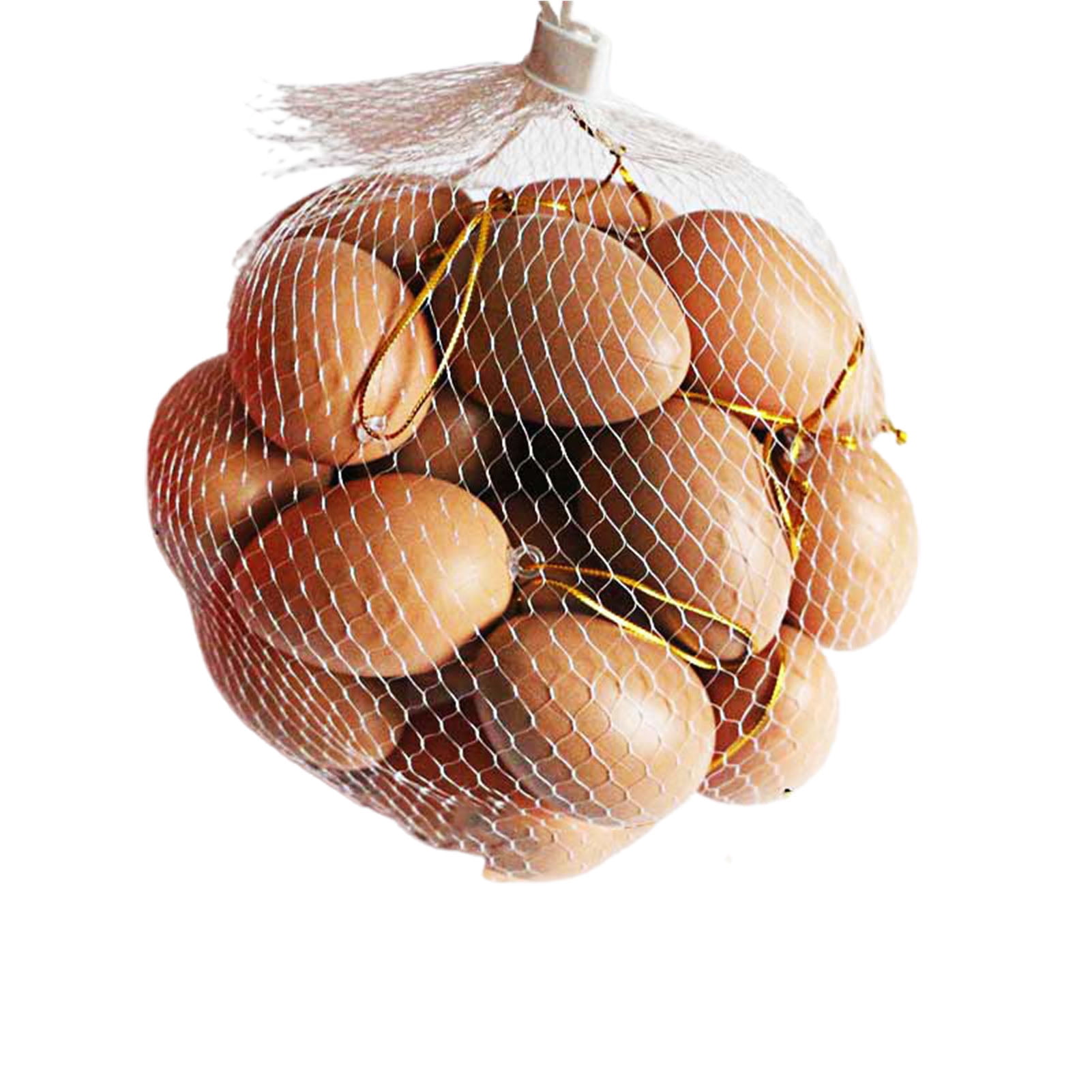 24Pcs/Bag Easter Artificial Egg Practical Widely Use Plastic Mini ...