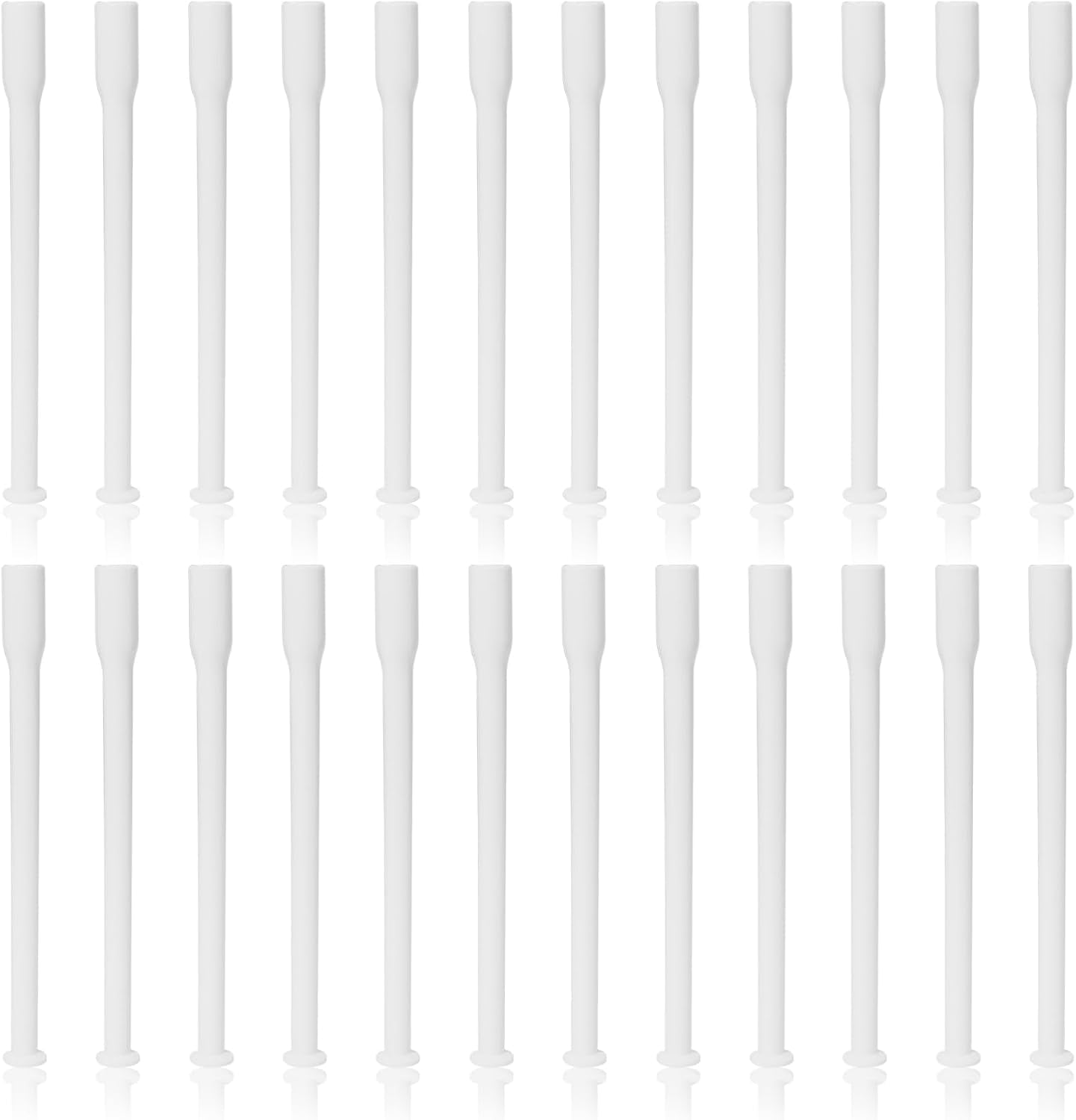 24Pcs Candle Wick Placing Tubes Candle Wick Placing Tool Wick Holder ...