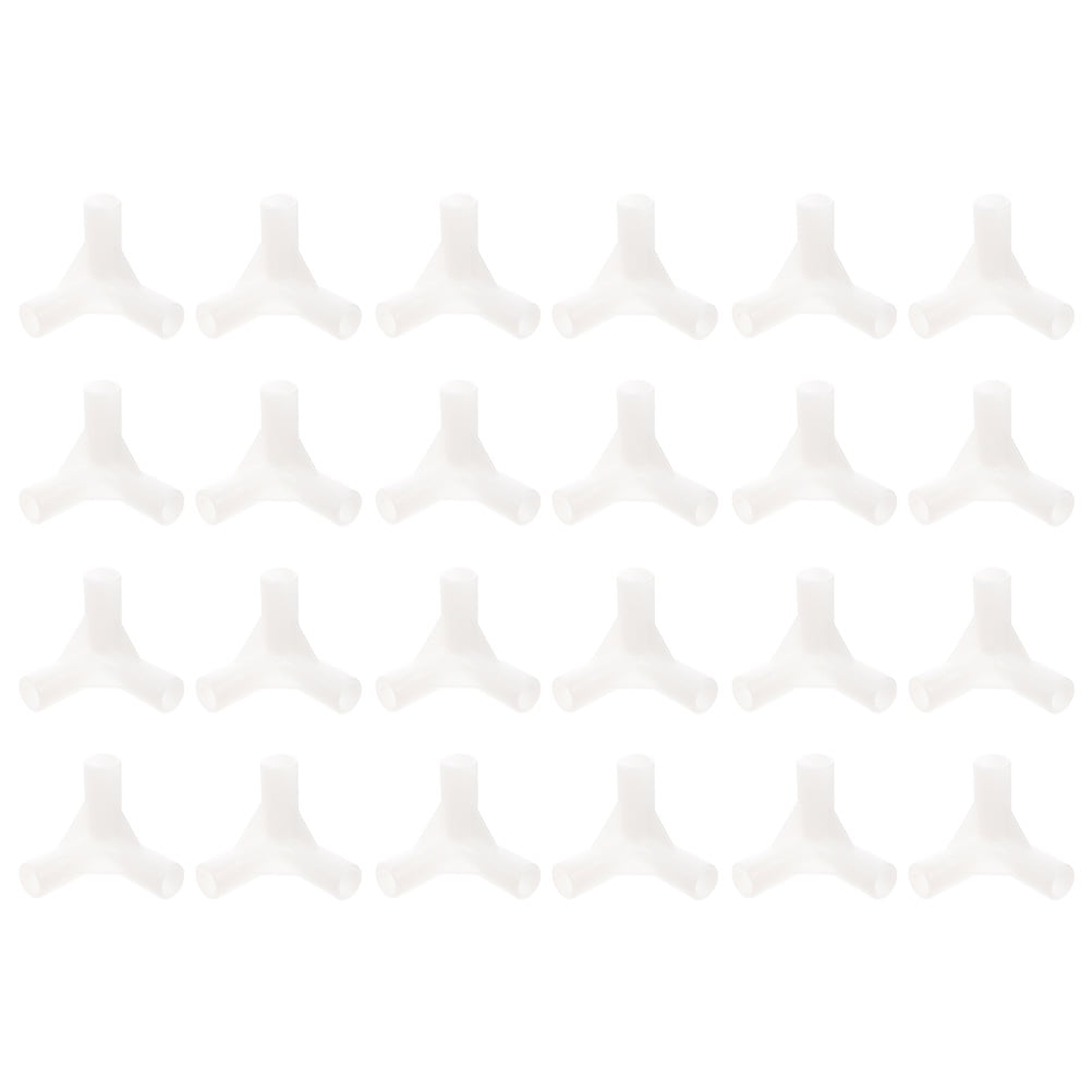 24Pcs Canopy Tent Pipe Fittings Awning Tent Pole Connectors Canopy Tent ...