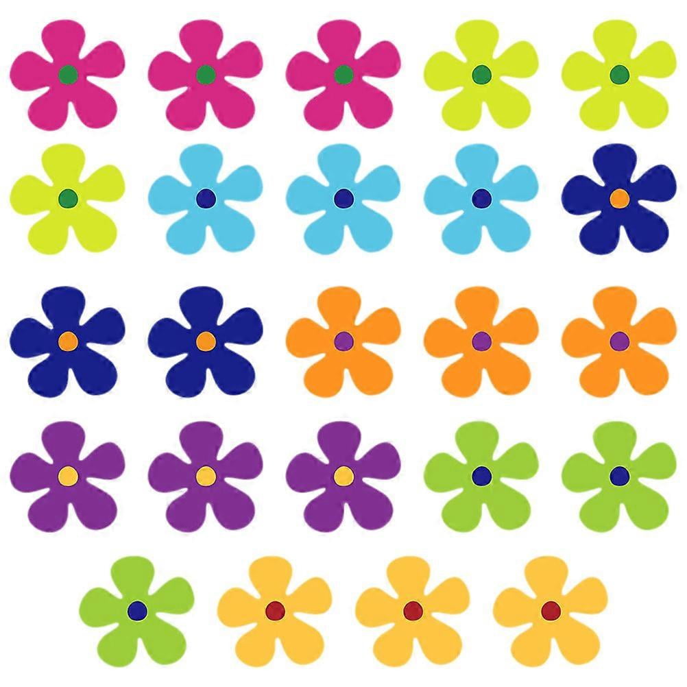 24Pcs Car Flower Magnets Magnetic Decals Cute Fridge Magnets Flower ...