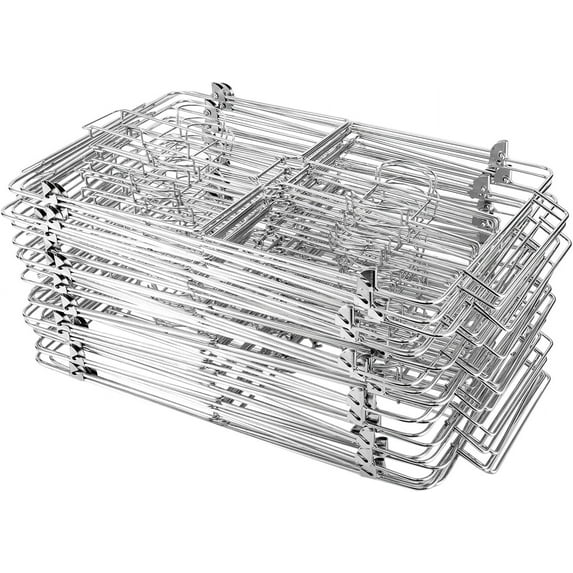 24Pcs Chafing Wire Racks Buffet Stand, Foldable Dish Serving Tray Rack ...