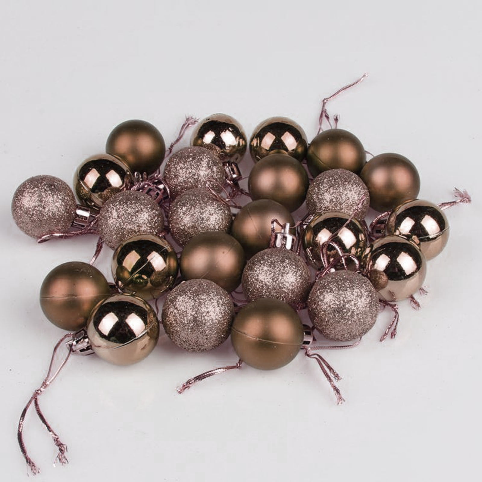 24Pcs Christmas Tree Balls Shatterproof Balls Holiday Decorations Set ...