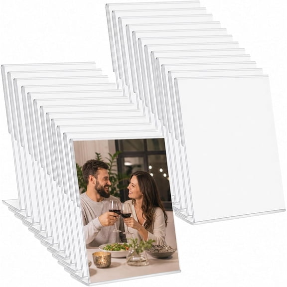 Clear Holders for Signs Menus and Displays