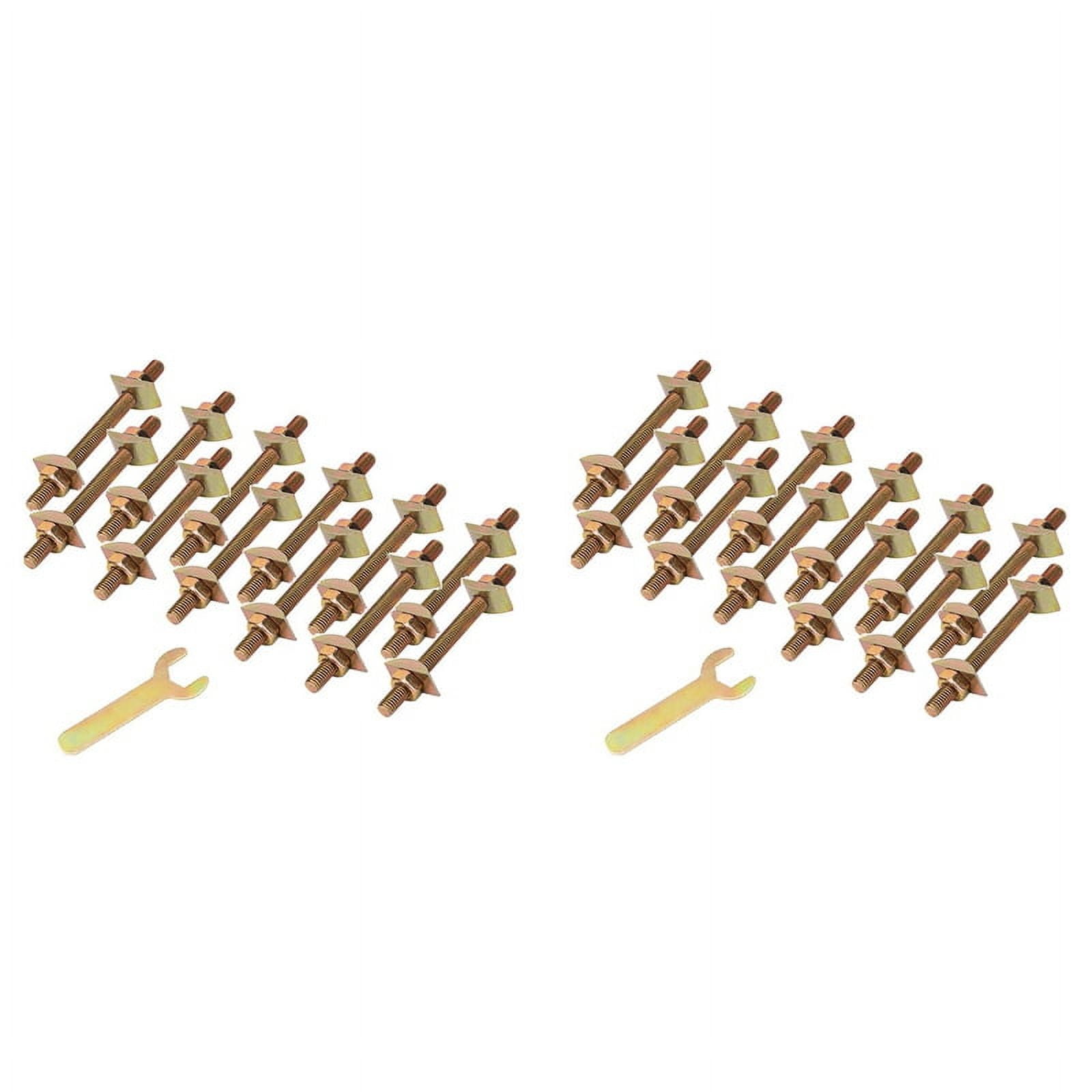 24Pcs Countertop Connector Bolts, M8x100mm Countertop Joint Fasteners ...