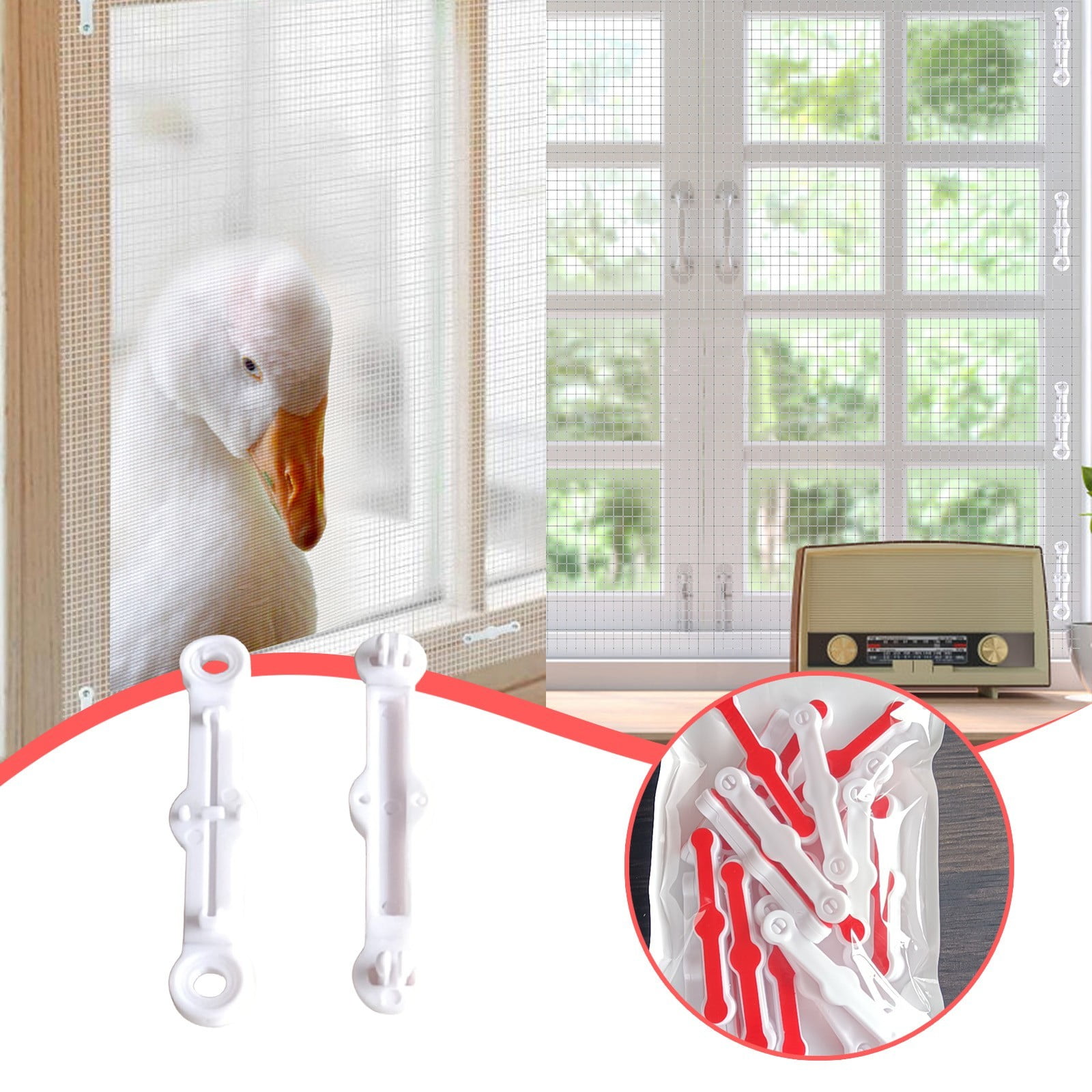 24Pcs Creative Magnetic Screen Fixer Clearance! Rectangular for Fixing ...