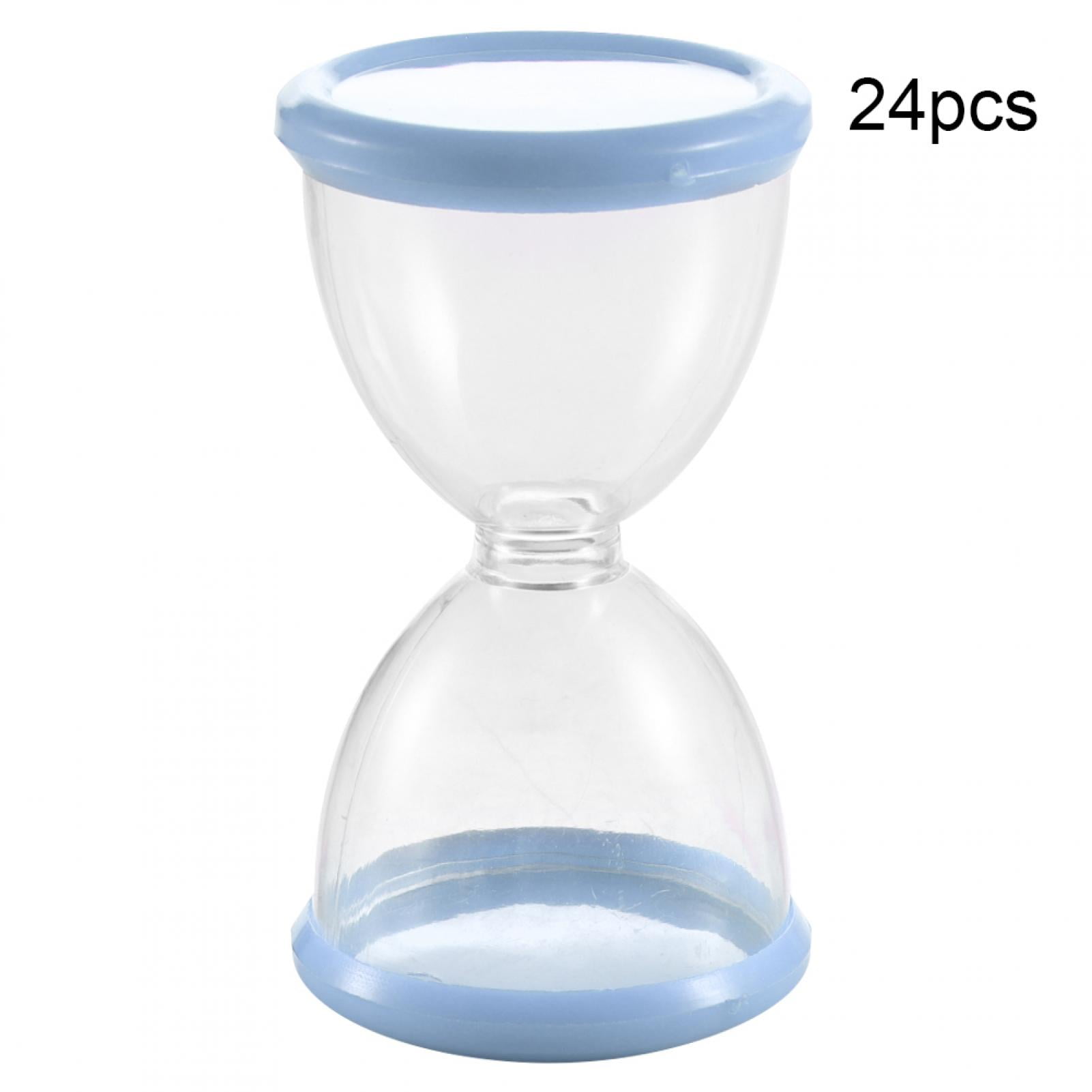 24Pcs Cute Sand Clock Shape Plastic Candy Box Snack Storage Container ...