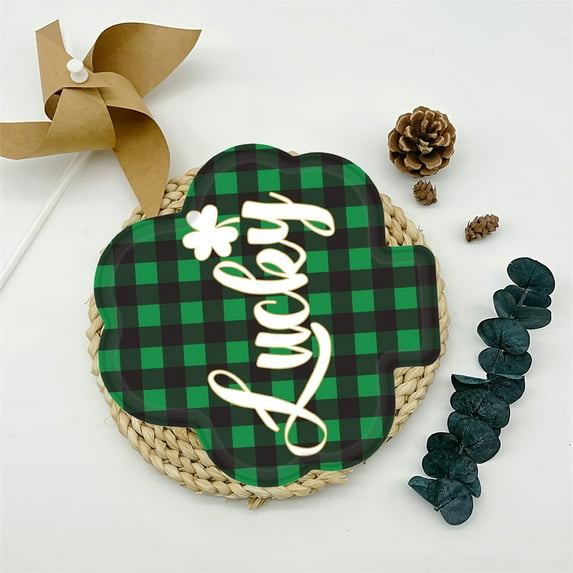 24Pcs Disposable Paper Plates for St. Patrick's Day Party - 9 Inch ...