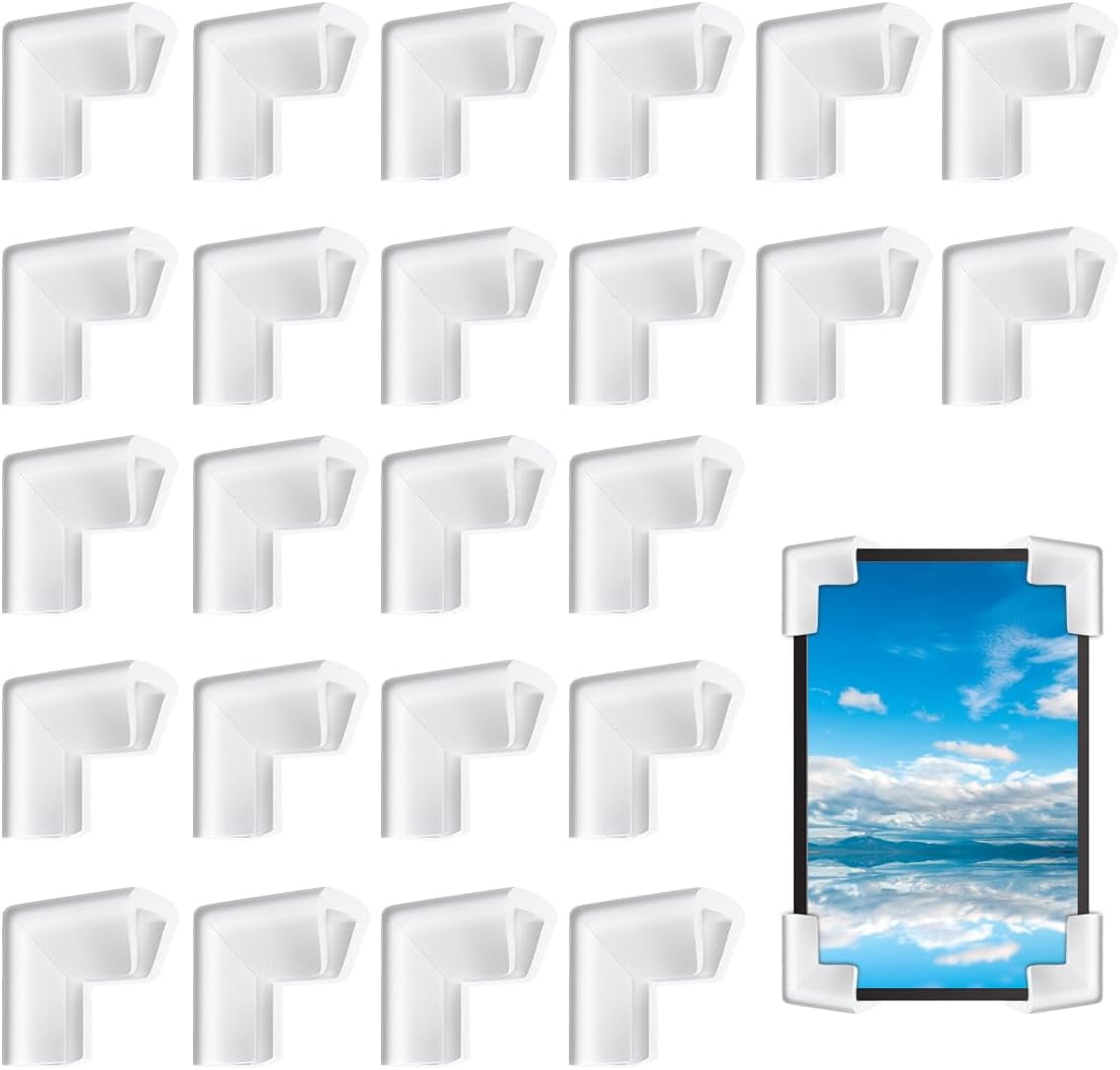 24Pcs Edge Foam Protection Corners for TV Frame Photo Mirror,Packing ...