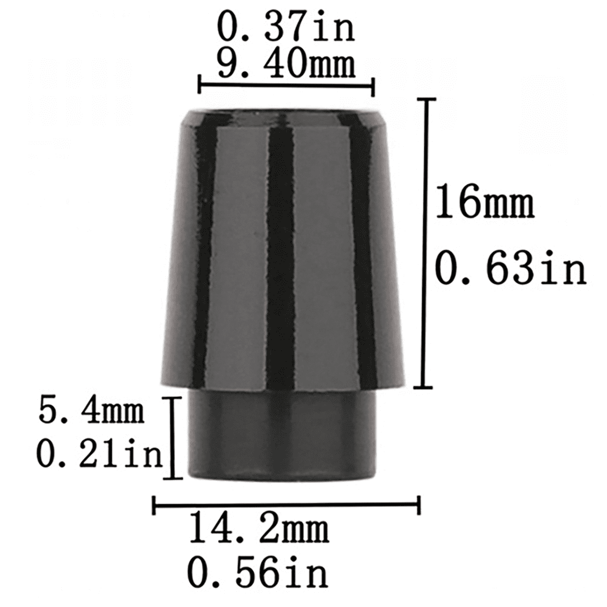 24Pcs Golf Ferrules Compatible with Irons 0.370 Inch Tip Irons Shaft ...